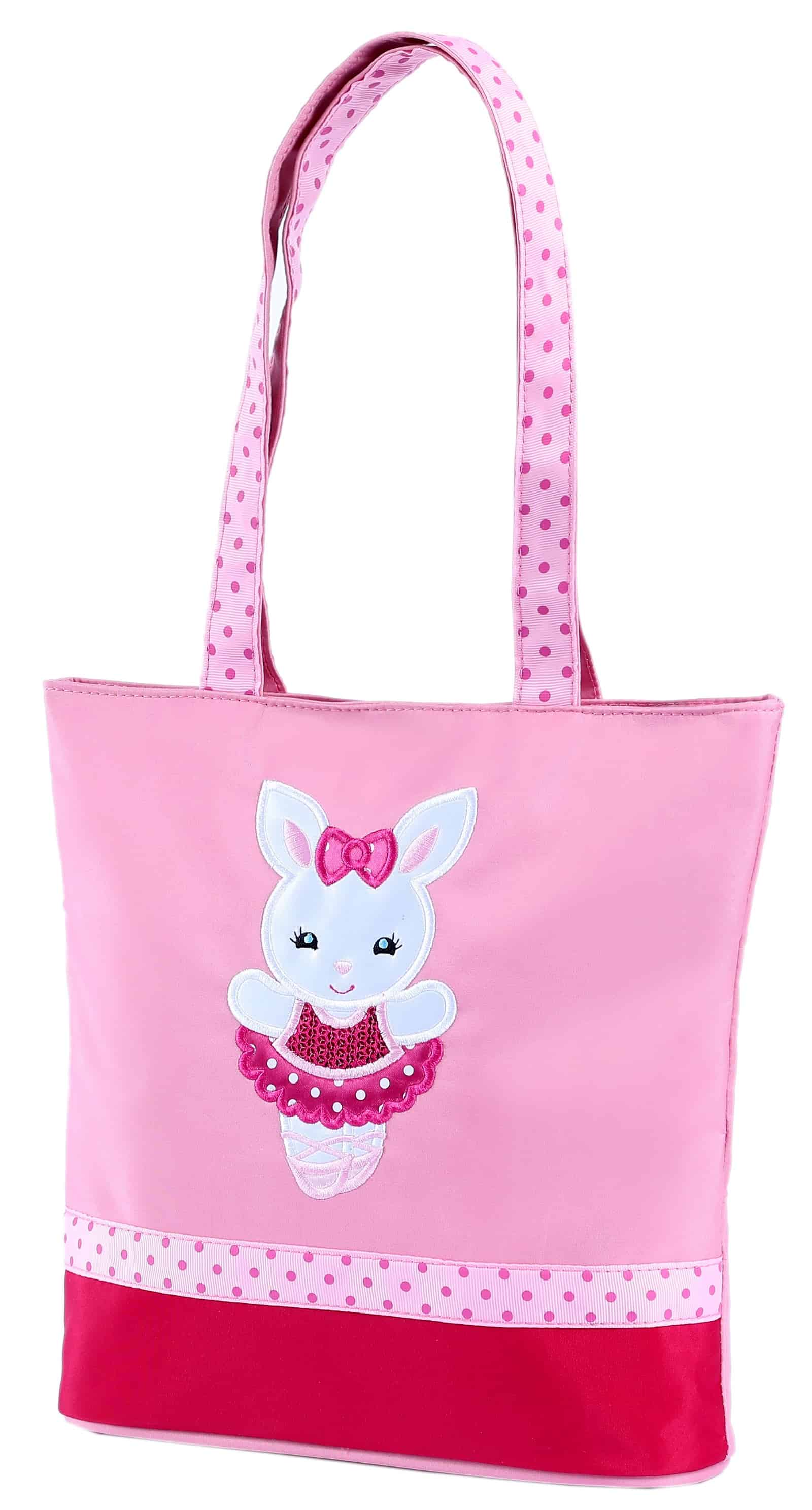 Sassi Designs Ballerina Bunny Tote – Opening Night! Dancewear