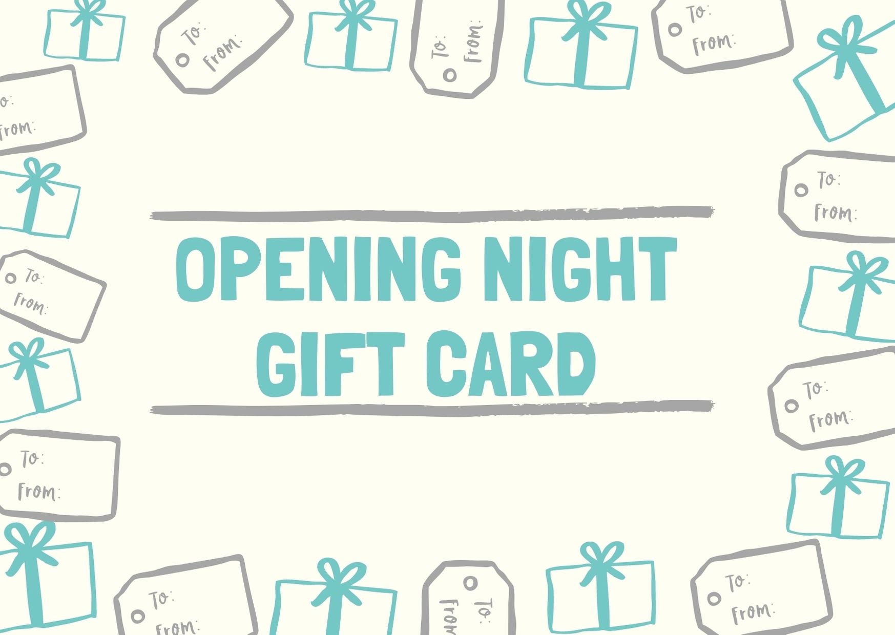 Opening Night Gift Card – Opening Night! Dancewear